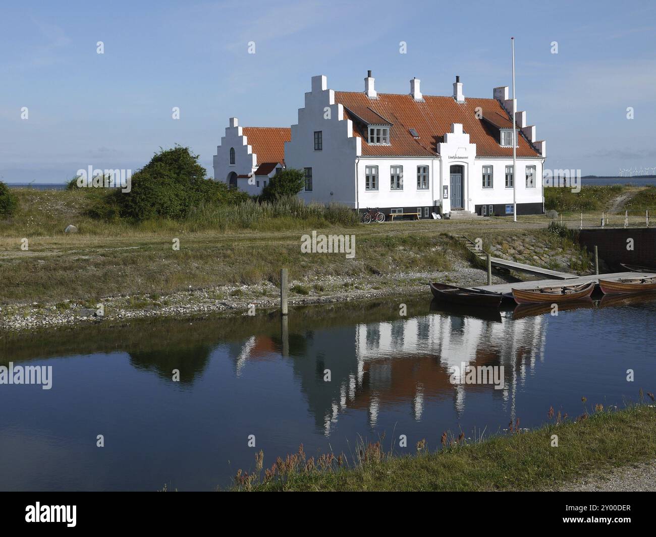 Logstor on the Limfjord in North Jutland Stock Photo - Alamy