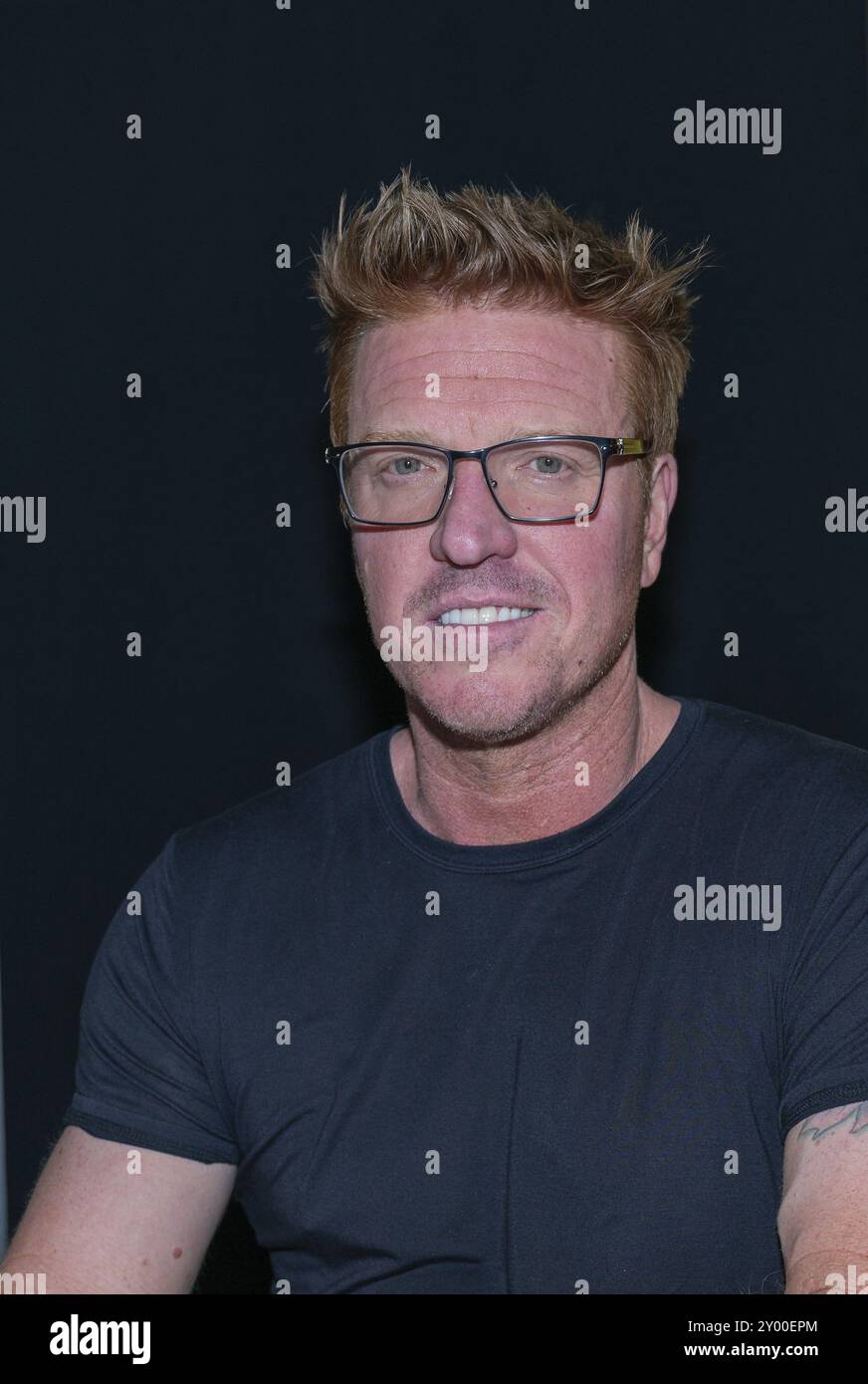 DORTMUND, GERMANY, December 8th 2019: Jake Busey (*1971, American actor ...