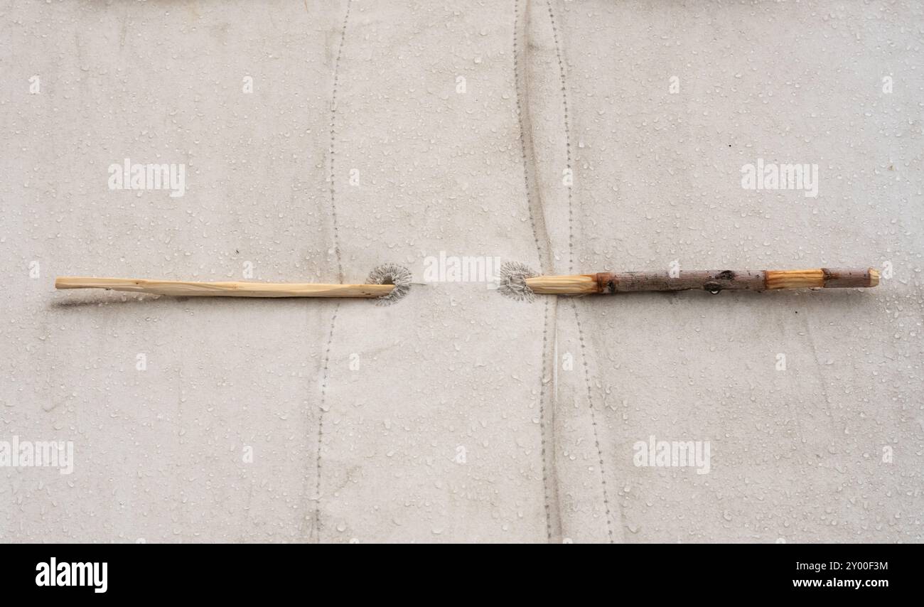 Native american teepee display hi-res stock photography and images - Alamy