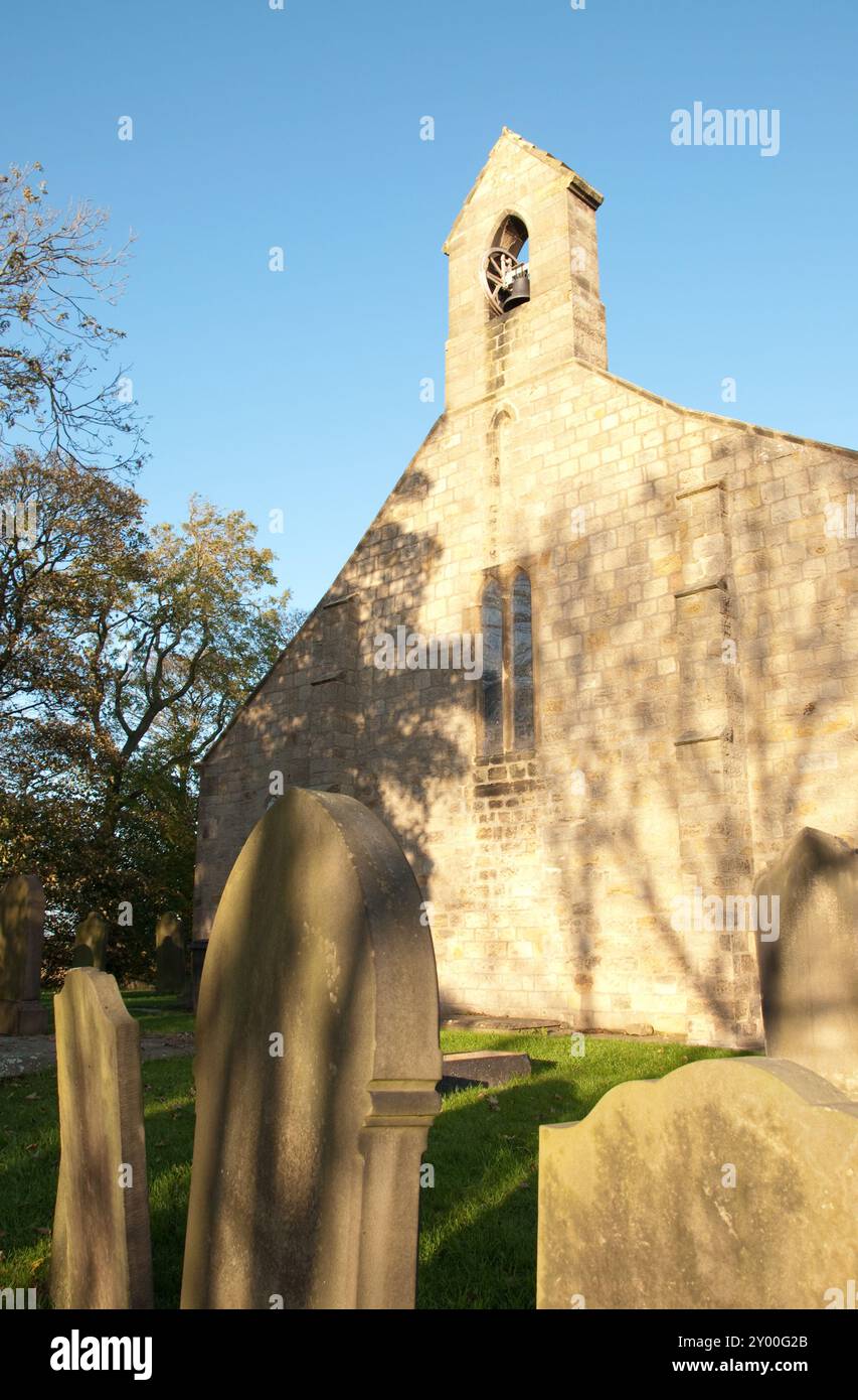 Bell tower, St. Andrew’s Church, Heddon-on-the-Wall, Northumberland ...