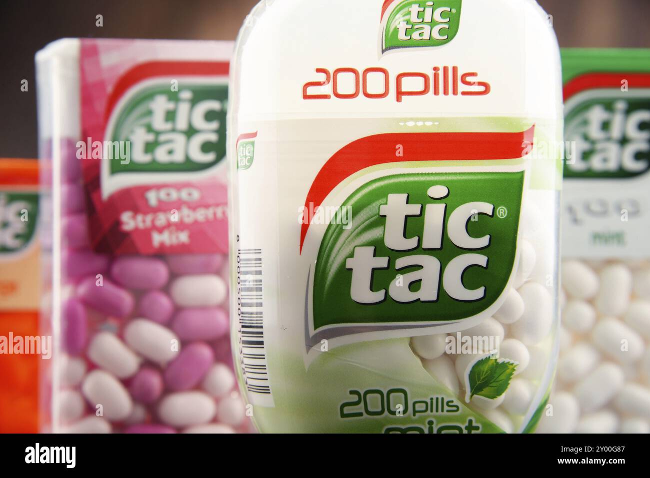 Tic Tac is a brand of hard mints, manufactured by the Italian ...