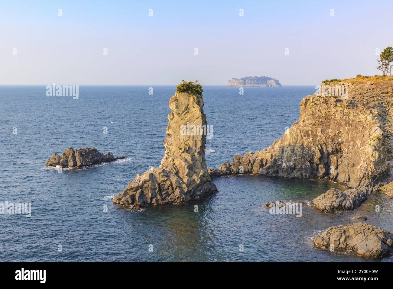 Oedolgae Rock, Jeju Island, South Korea, Asia Stock Photo - Alamy