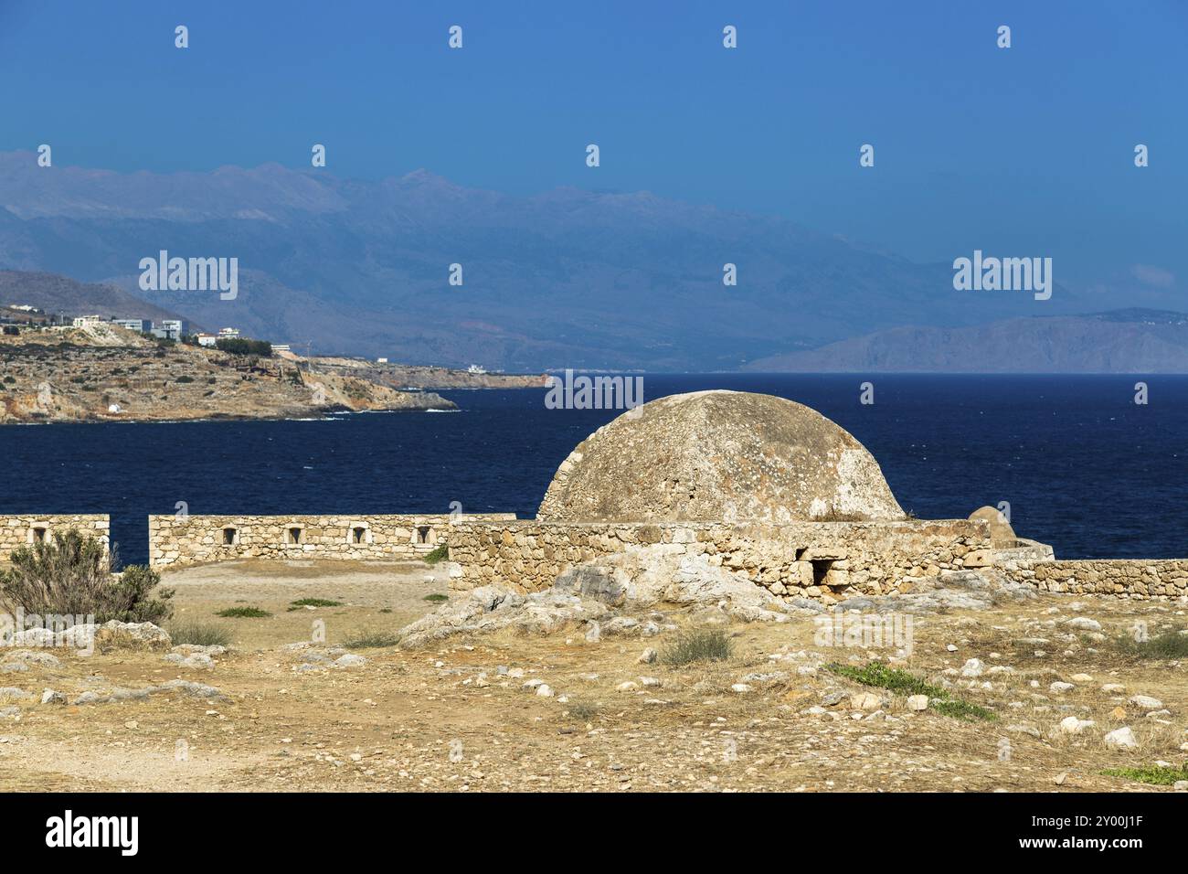 Fortezza, Rethymnon, Crete Stock Photo - Alamy