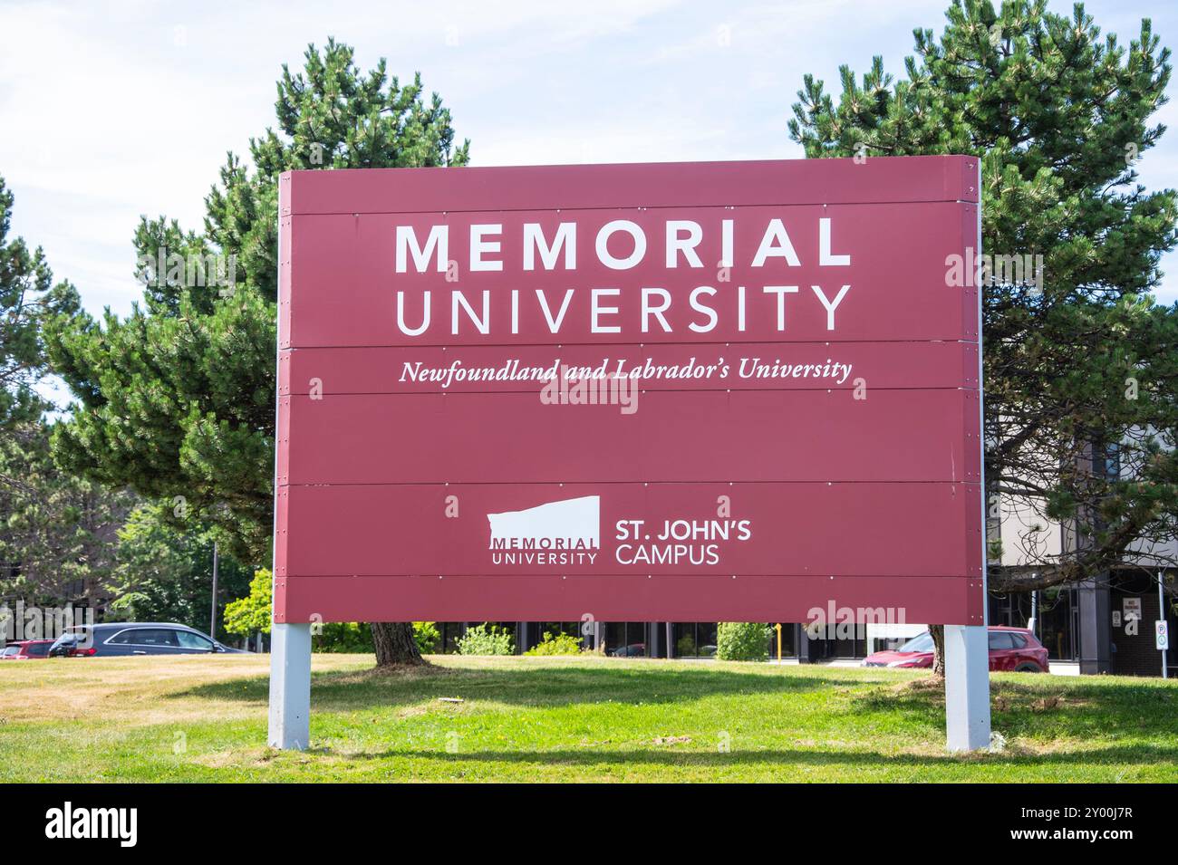 Welcome to Memorial University sign in St. John's, Newfoundland ...