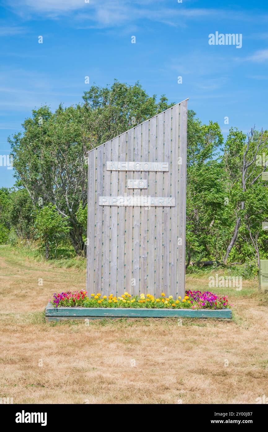 Welcome to Pippy Park sign in St. John's, Newfoundland & Labrador ...