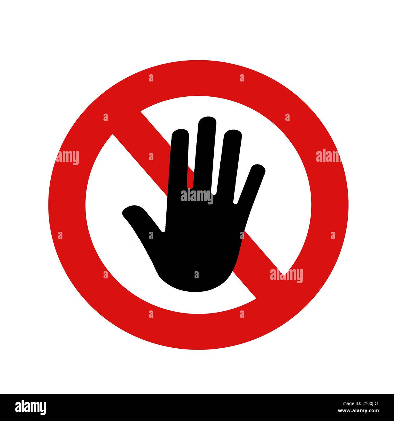 Caution sign. Warning sign Stock Photo - Alamy