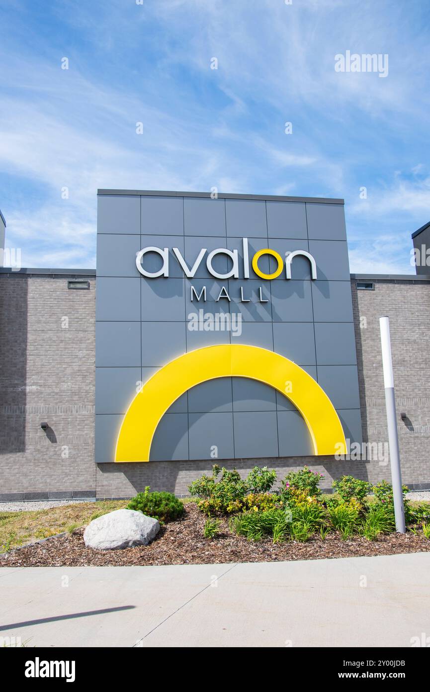Welcome to the Avalon Mall sign in St. John's, Newfoundland & Labrador ...