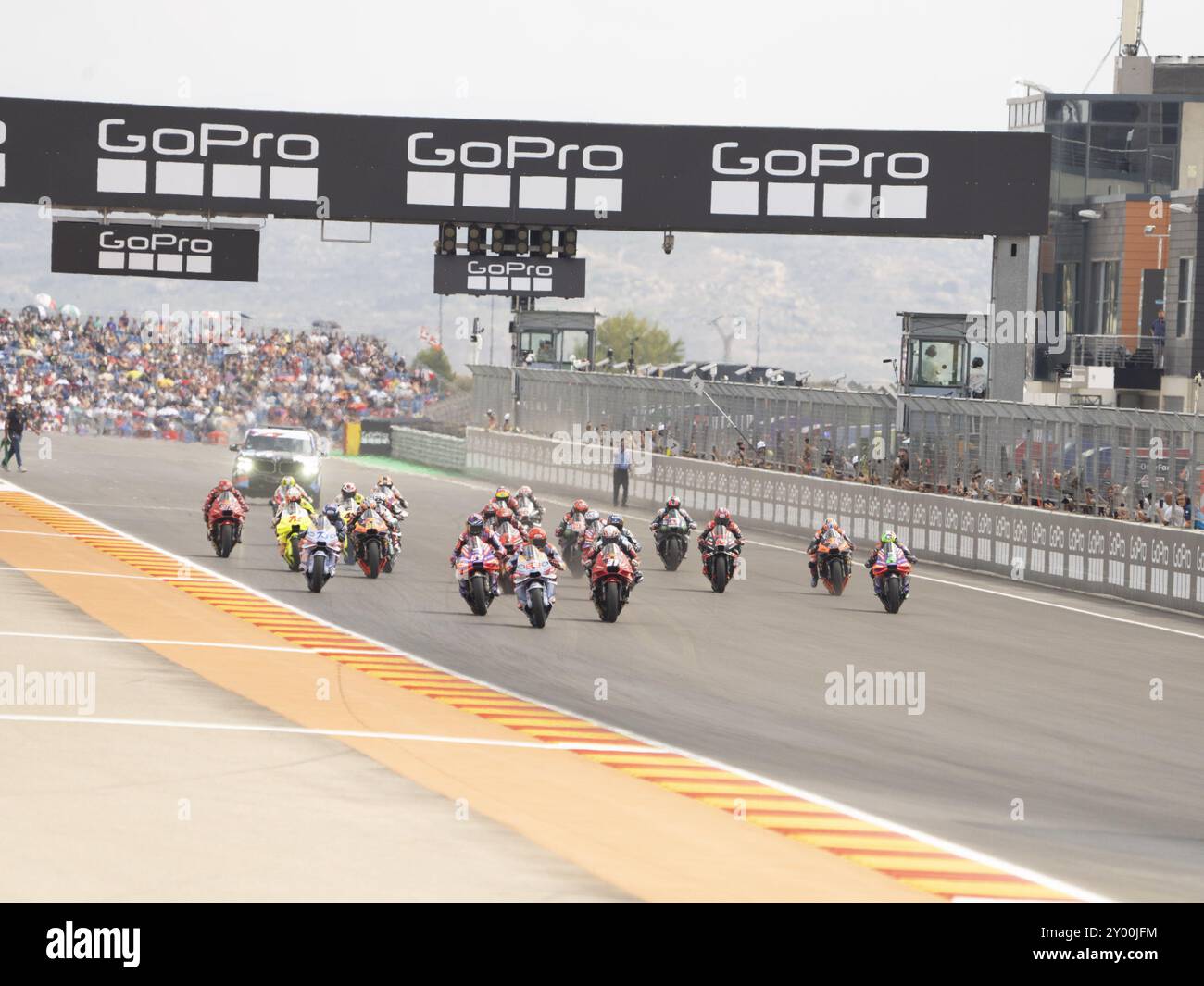 Star Sprint Race Motogp during the Moto Grand Prix GoPro of Aragon ...