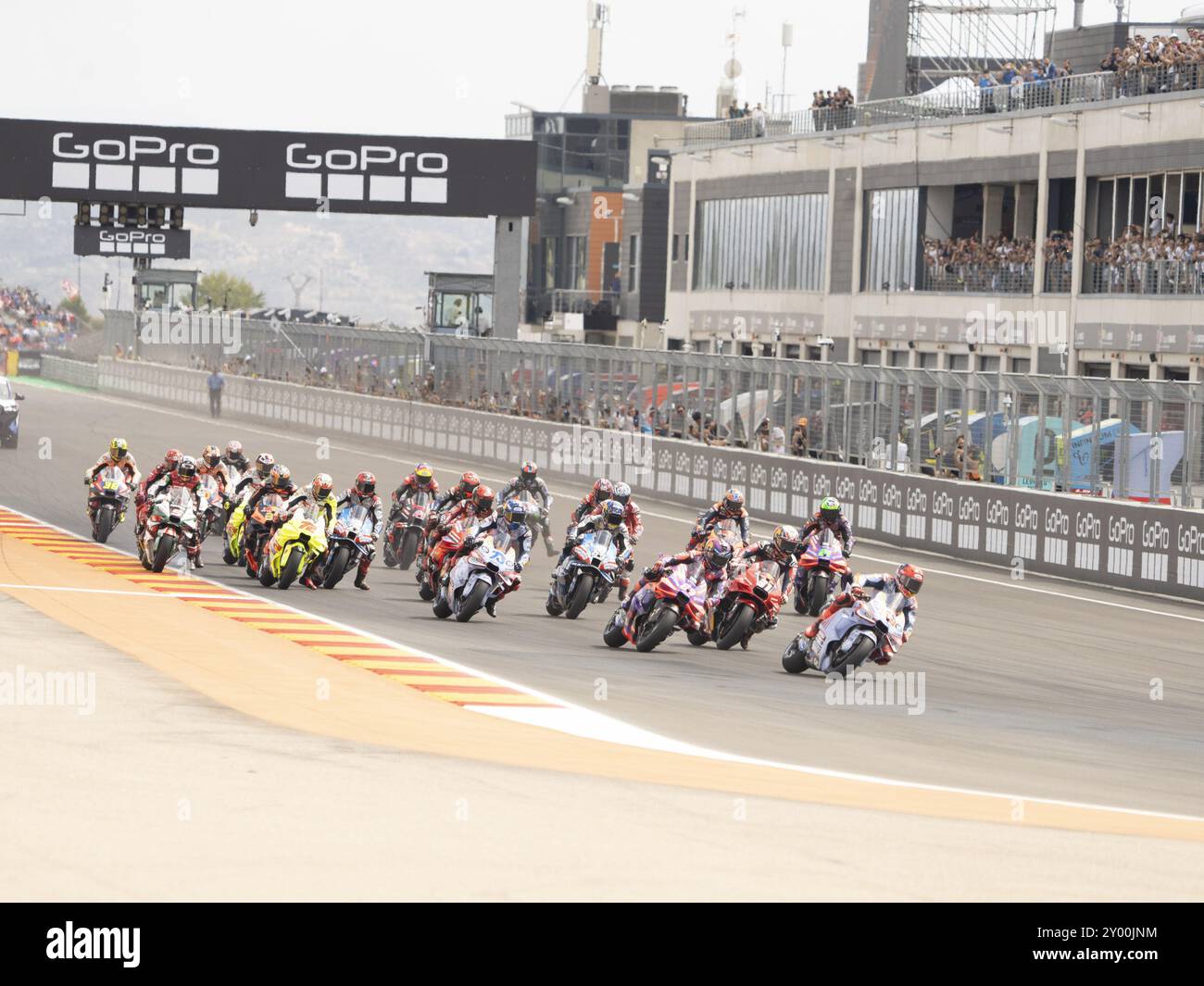 Star Sprint Race Motogp during the Moto Grand Prix GoPro of Aragon ...