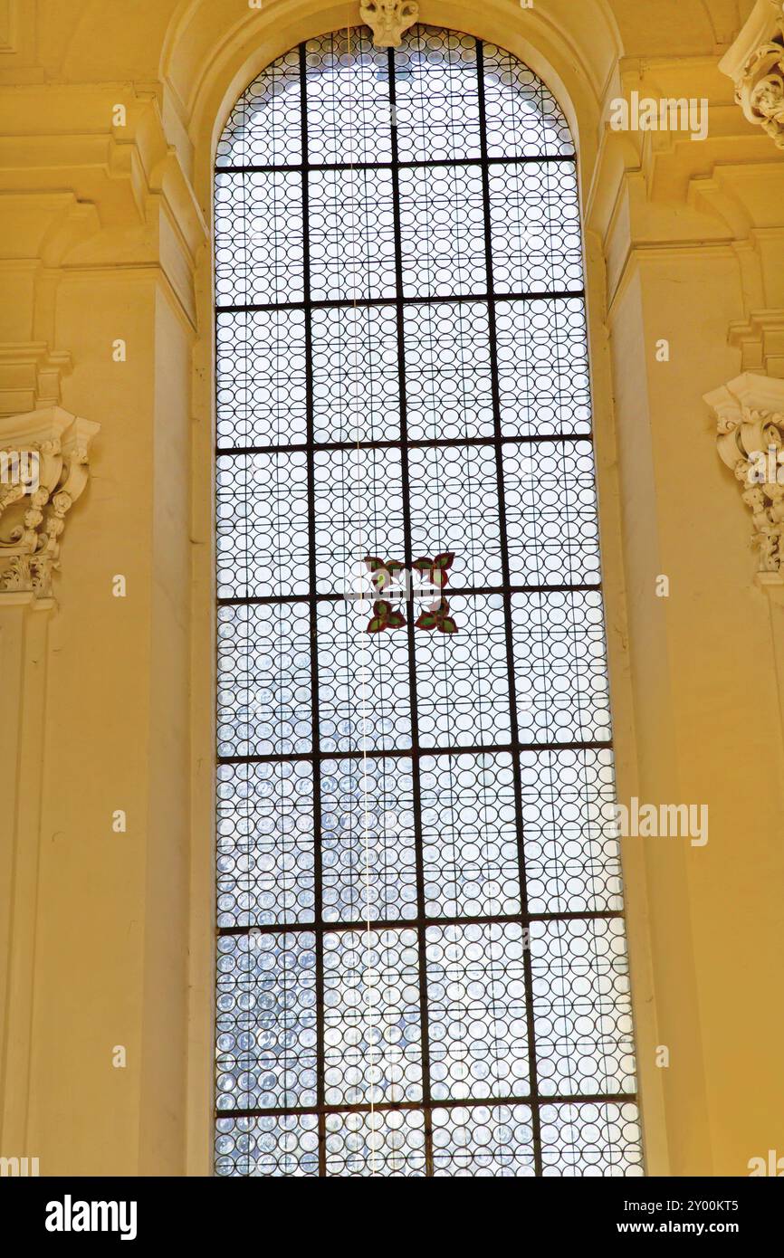 Baroque church window Stock Photo - Alamy