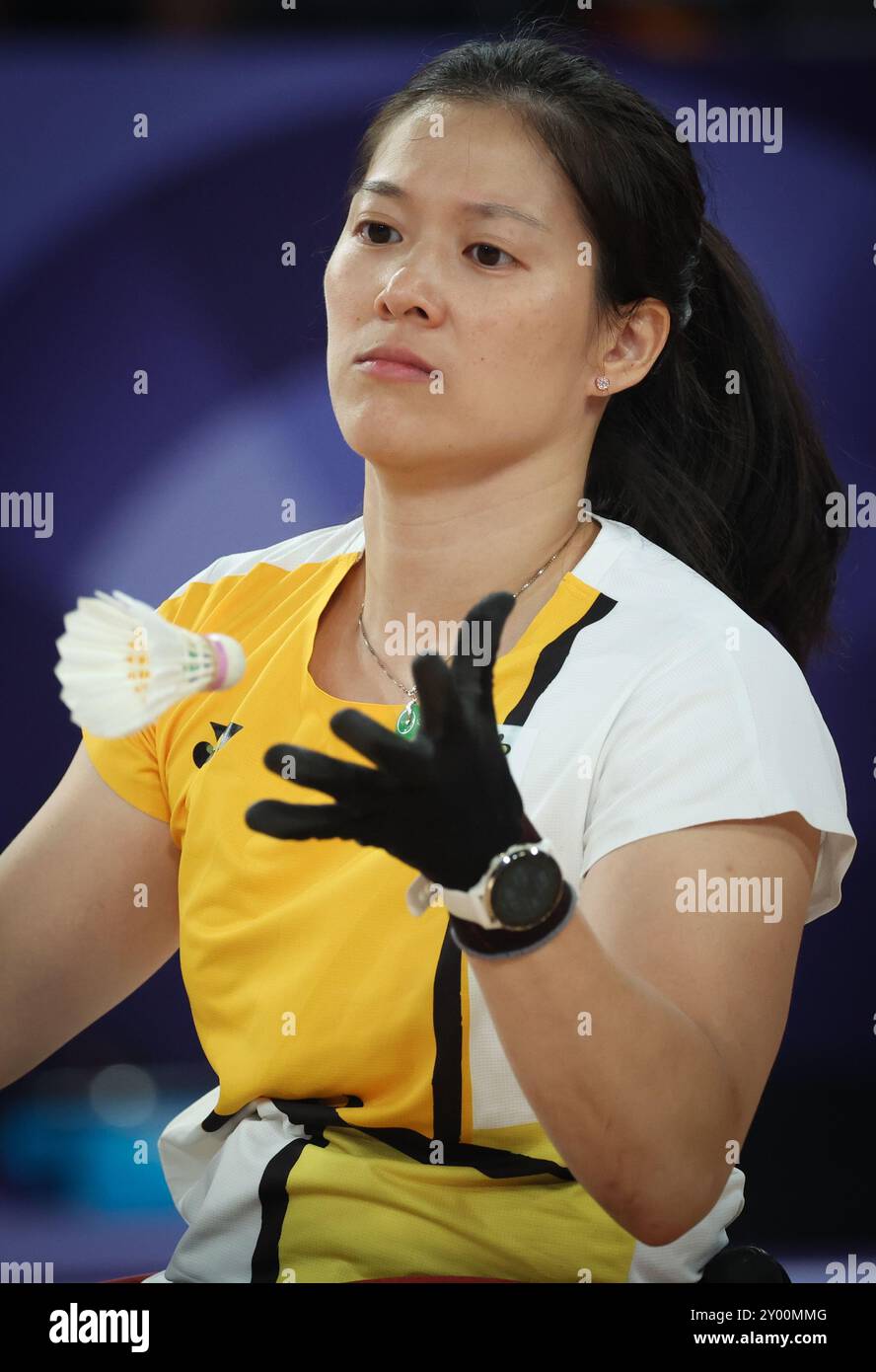 Paris, France. 31st Aug, 2024. Belgian Man Kei To pictured in action ...