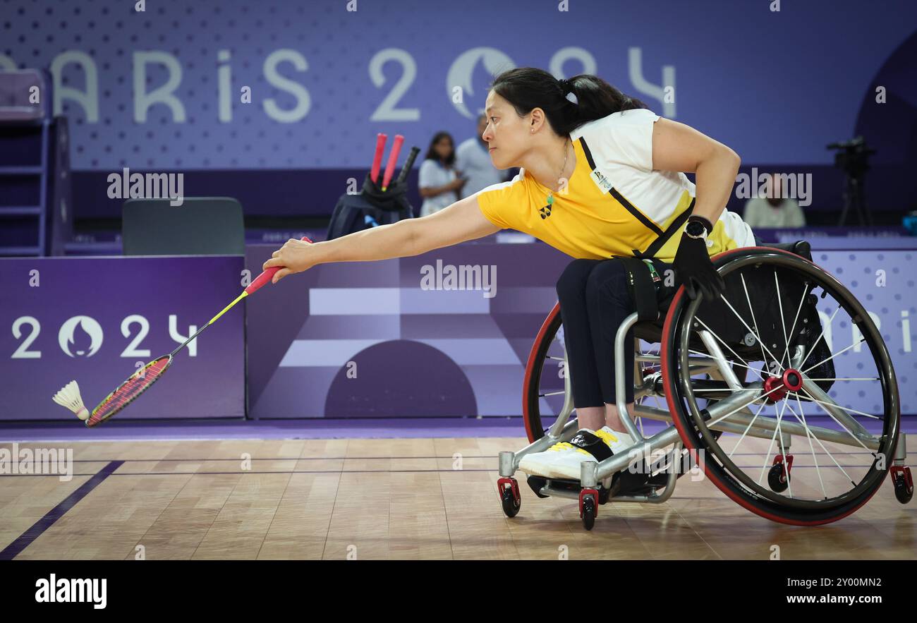 Paris, France. 31st Aug, 2024. Belgian Man Kei To pictured in action ...