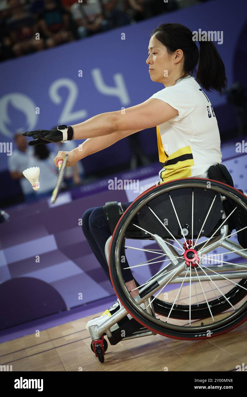 Paris, France. 31st Aug, 2024. Belgian Man Kei To pictured in action ...