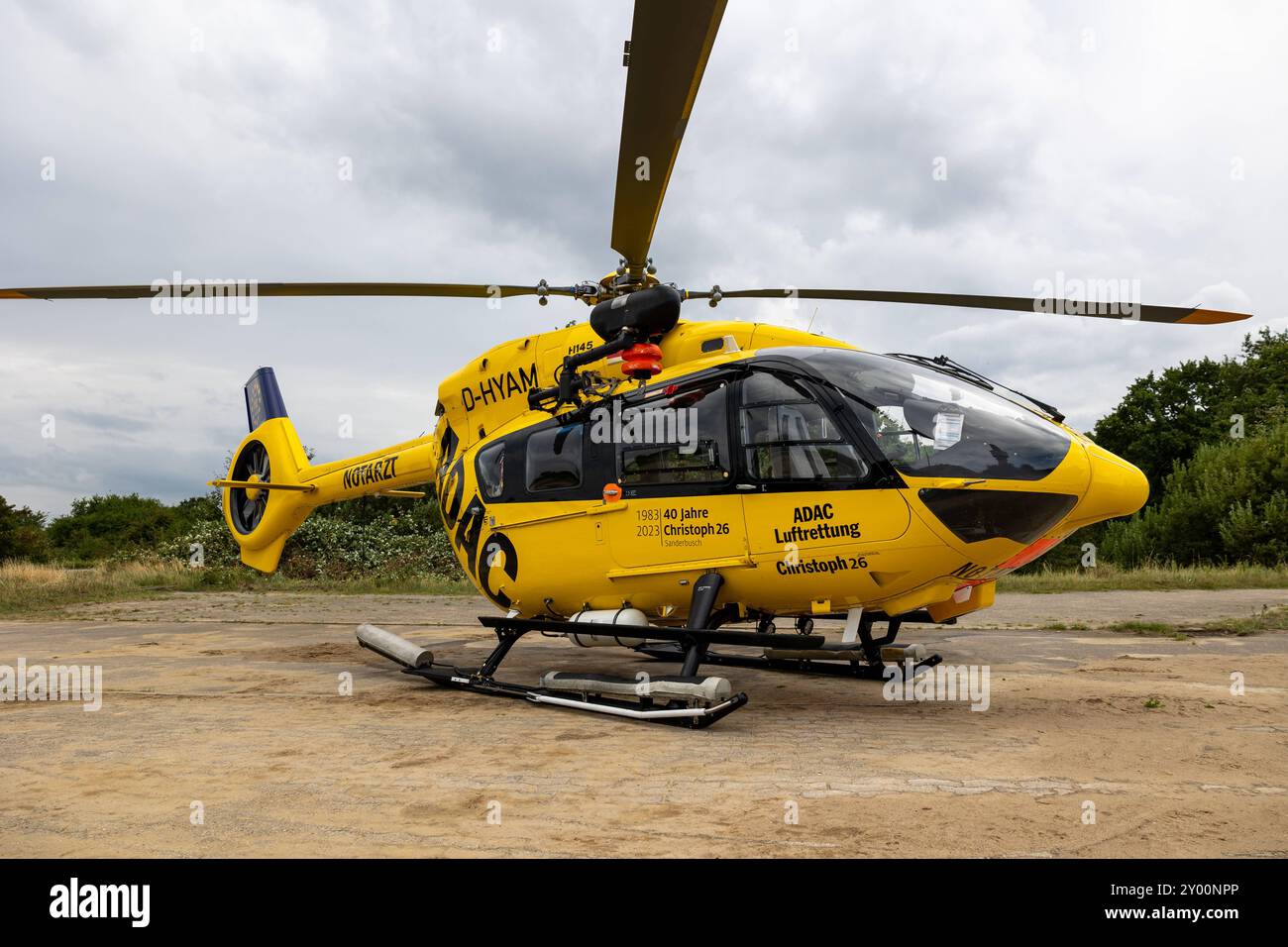ADAC Rettungshubschrauber Christoph 26 Der gelbe Rettungshubschrauber ...