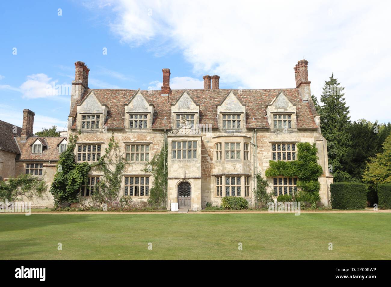 The House of Anglesey Abbey, Lode, Cambridge, Cambridgeshire, UK Stock ...
