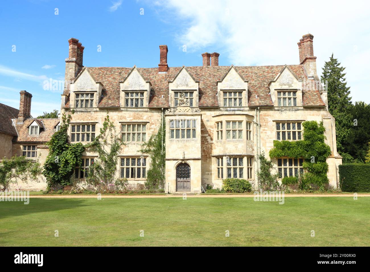 The House of Anglesey Abbey, Lode, Cambridge, Cambridgeshire, UK Stock ...
