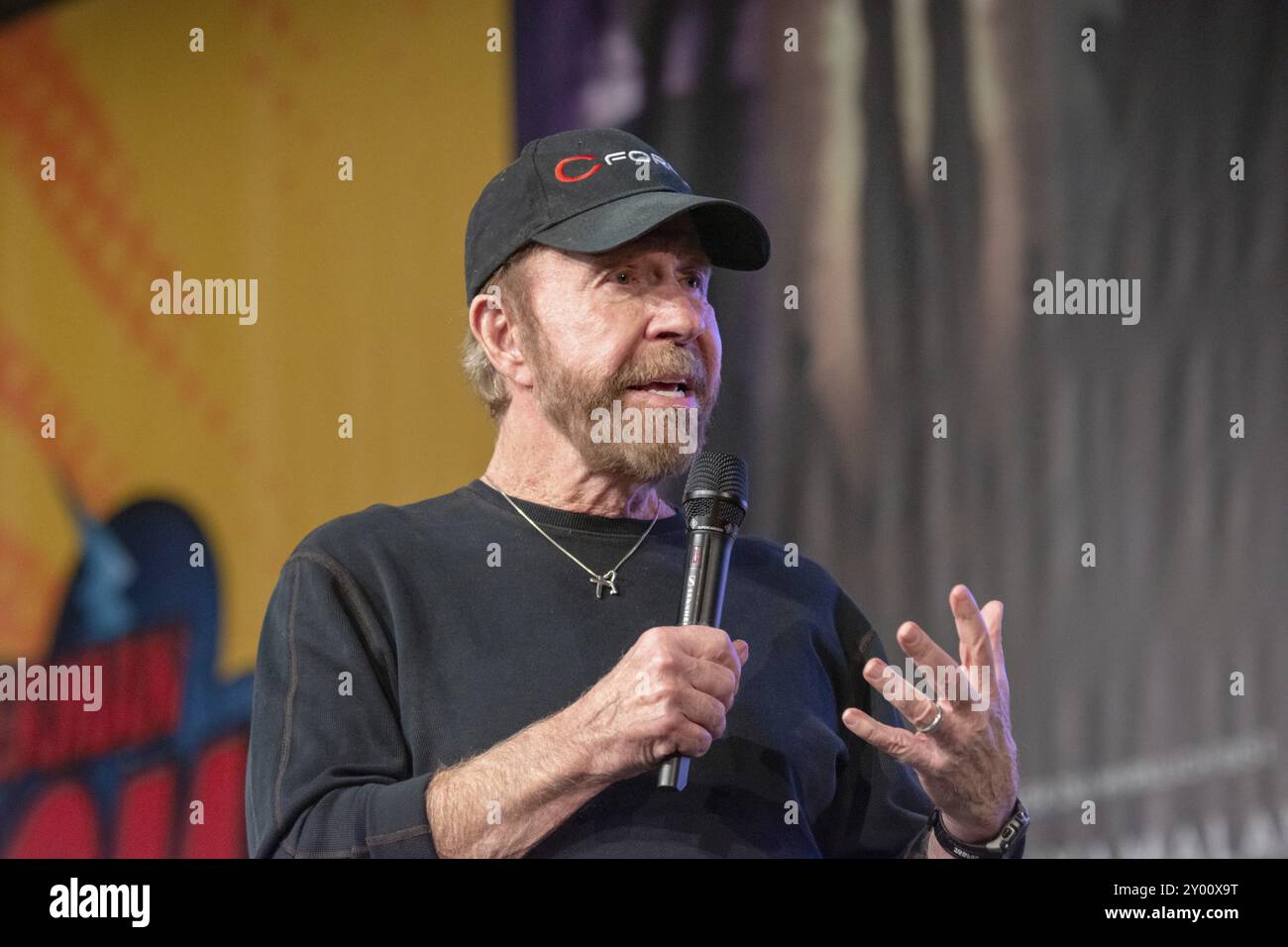 DORTMUND, GERMANY, December 1st 2018: Chuck Norris (*1940, American ...