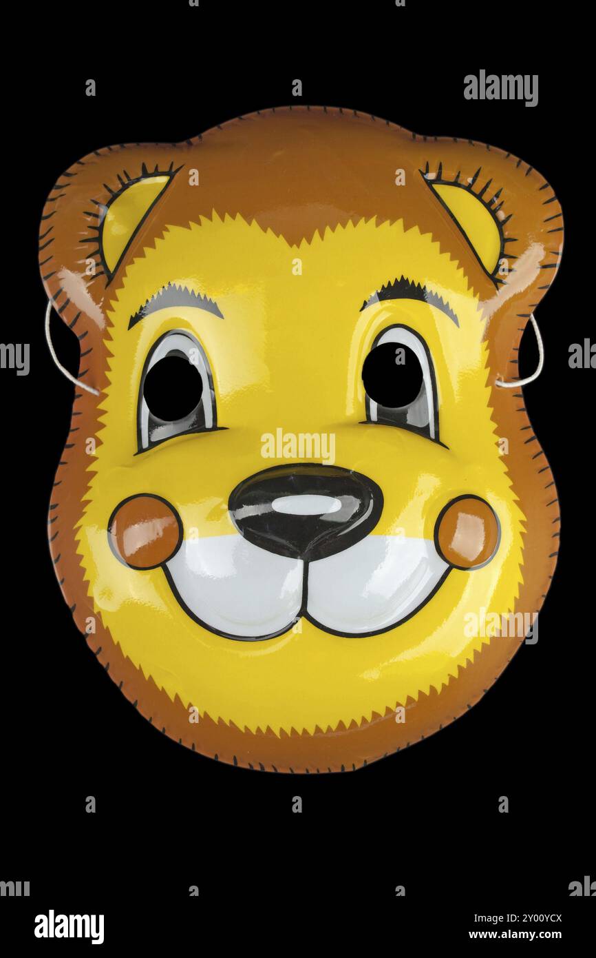 Holiday carnival fun party child costume face mask Stock Photo - Alamy