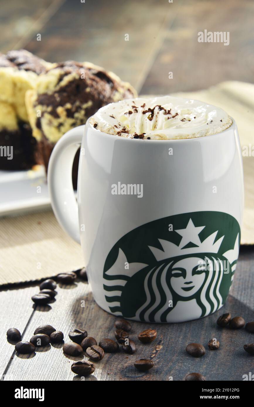 Starbucks, coffee company and coffeehouse chain, founded in Seattle, Wa ...