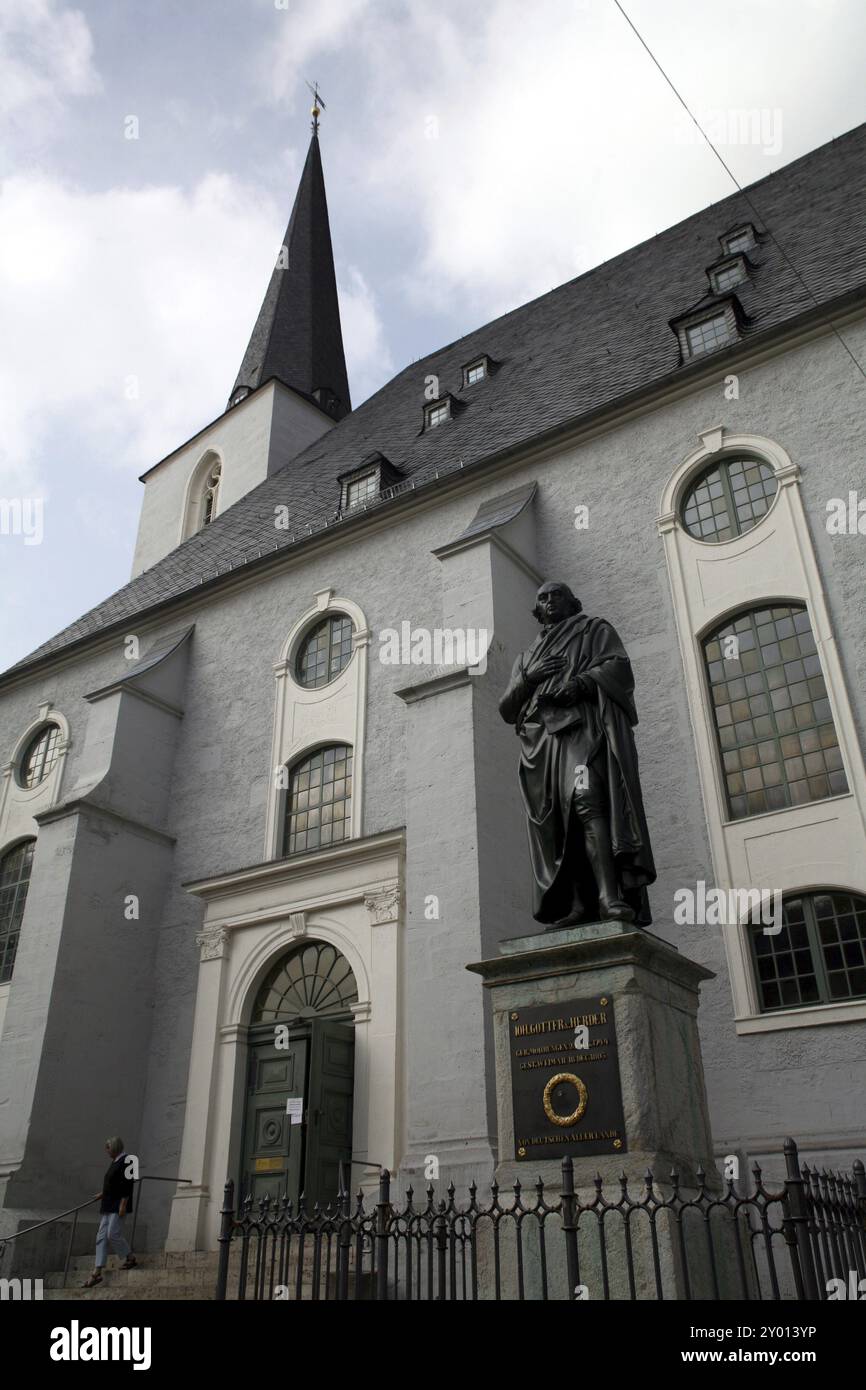 The official name of this Weimar church is Stadtkirche St Peter and ...