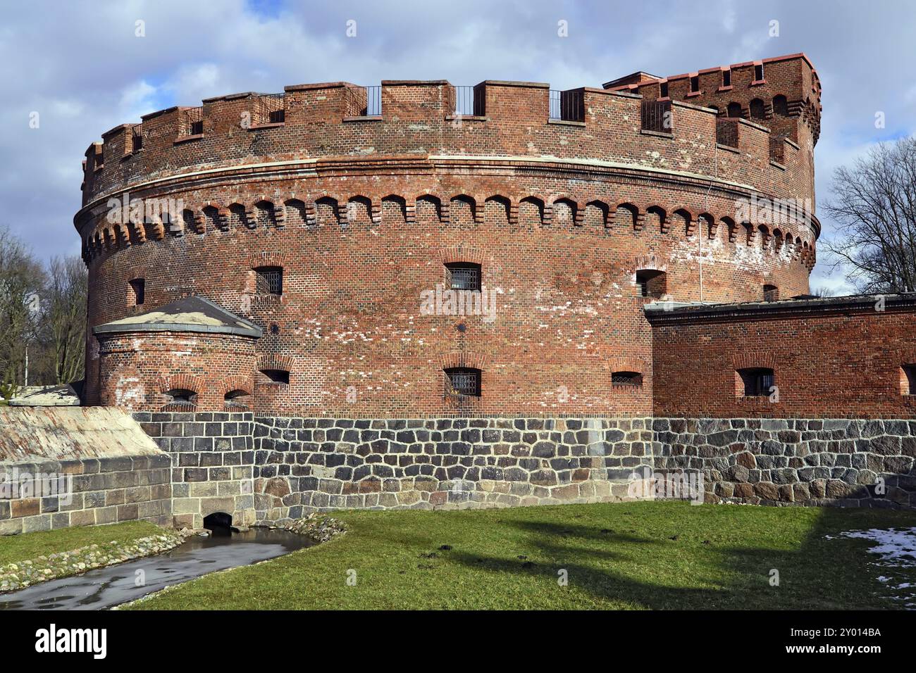 German fort Der Dohna, fortress of Koenigsberg. Kaliningrad (until 1946 ...