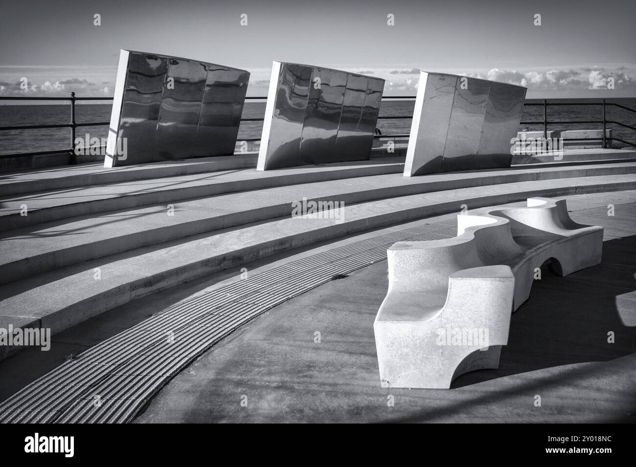 Modern Architecture Prestatyn Seafront Stock Photo - Alamy