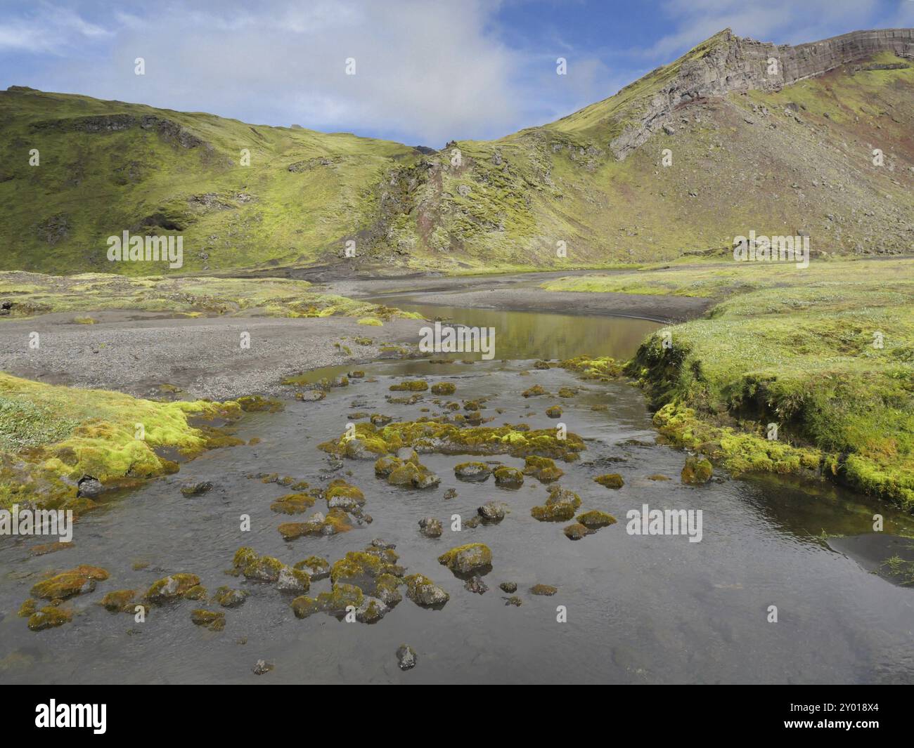 The Eldgja fire fissure in the south of Iceland Stock Photo - Alamy