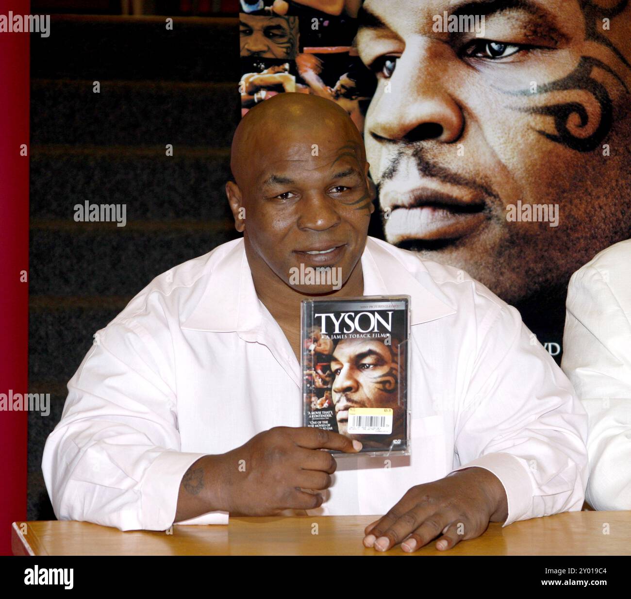 Mike Tyson promotes the Blu-ray and DVD 'Tyson' held at the Borders in ...
