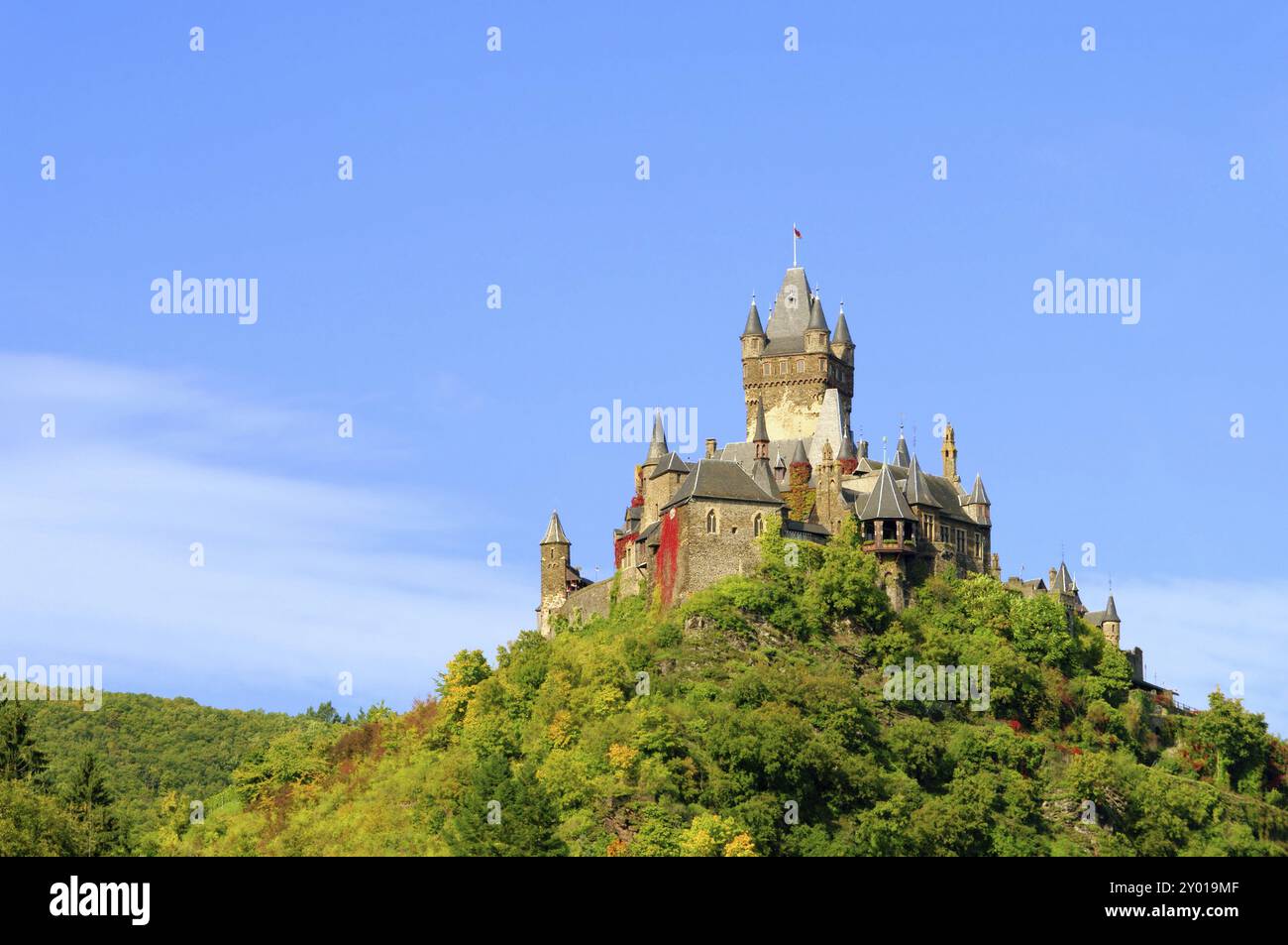 Cochem Imperial Castle, Cochem Castle 06 Stock Photo - Alamy