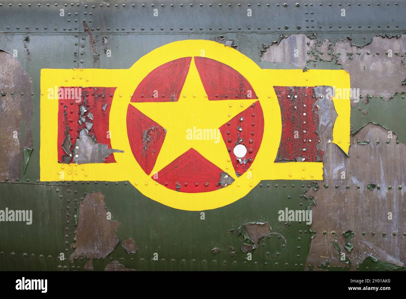 Vietnam military sign on the helicopter fuselage Stock Photo - Alamy