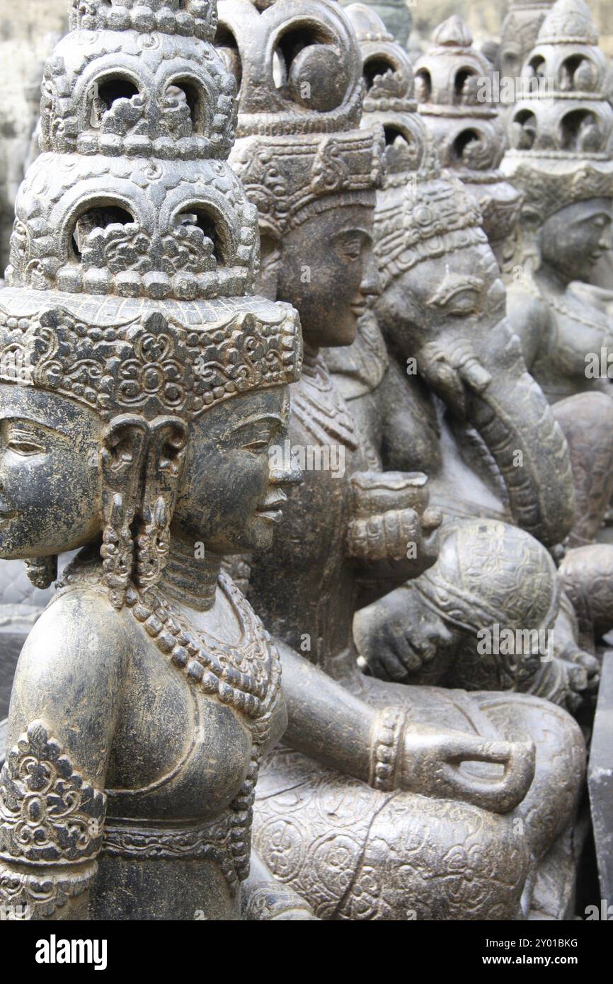 Balinese sculptures of gods Stock Photo - Alamy