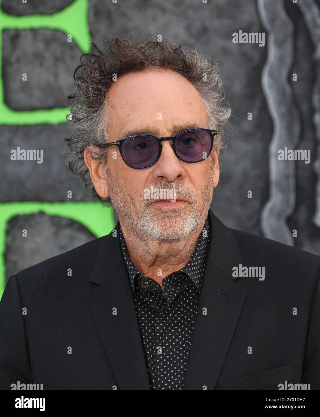 Tim Burton attends the UK premiere of "Beetlejuice Beetlejuice" at ...