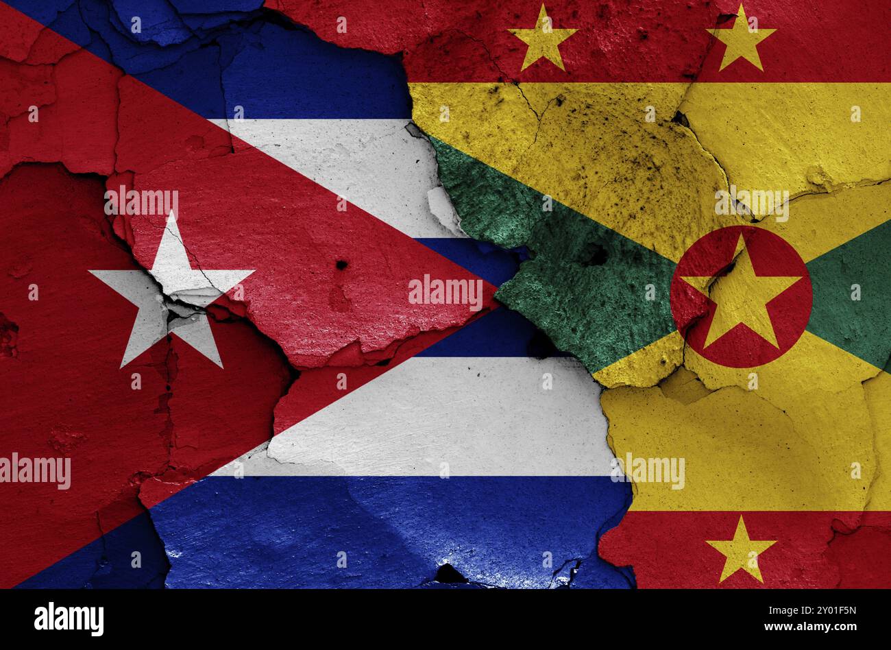 Cuba french polynesia flag hi-res stock photography and images - Alamy