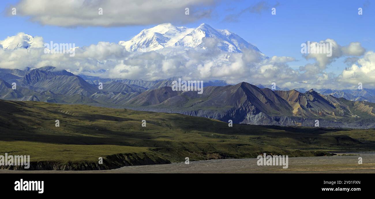Mount Denali in Alaska Stock Photo - Alamy
