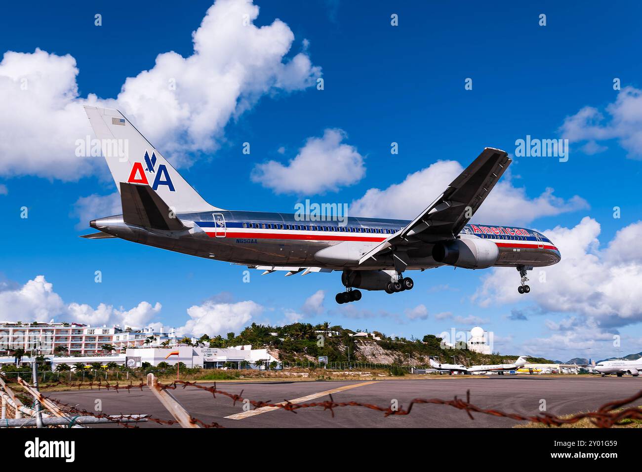 Princess Juliana Airport 1-13-2008 Simpson Bay Saint Martin American ...