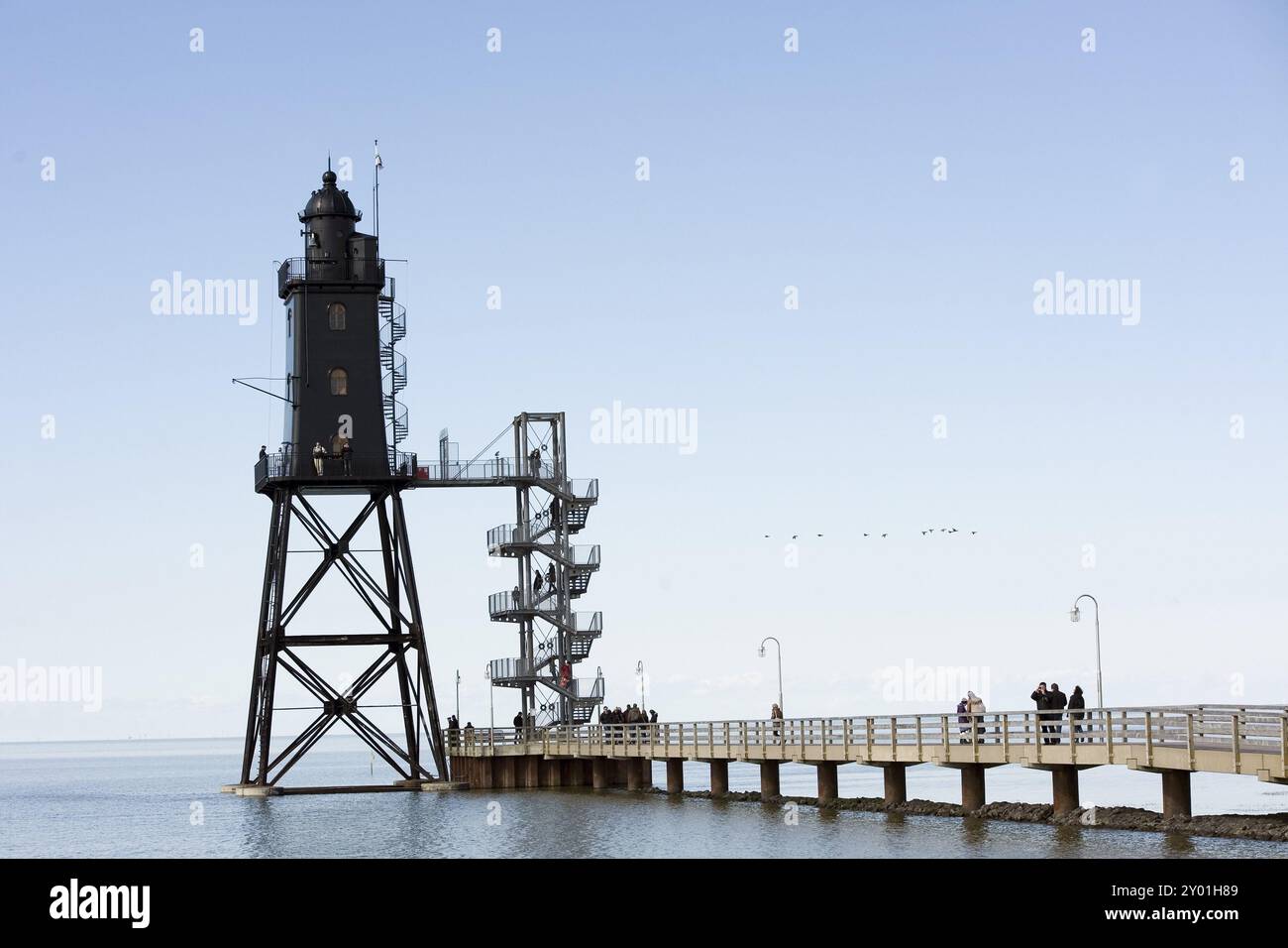 Lighthouse Obereversand in Dorum-Neufeld. Lighthouse Obereversand in ...