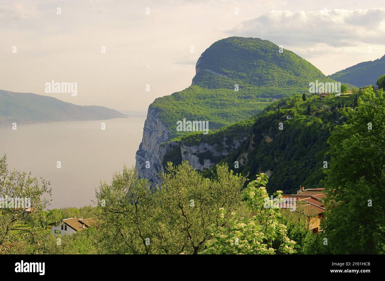 Lake Garda Tremosine 02 Stock Photo - Alamy