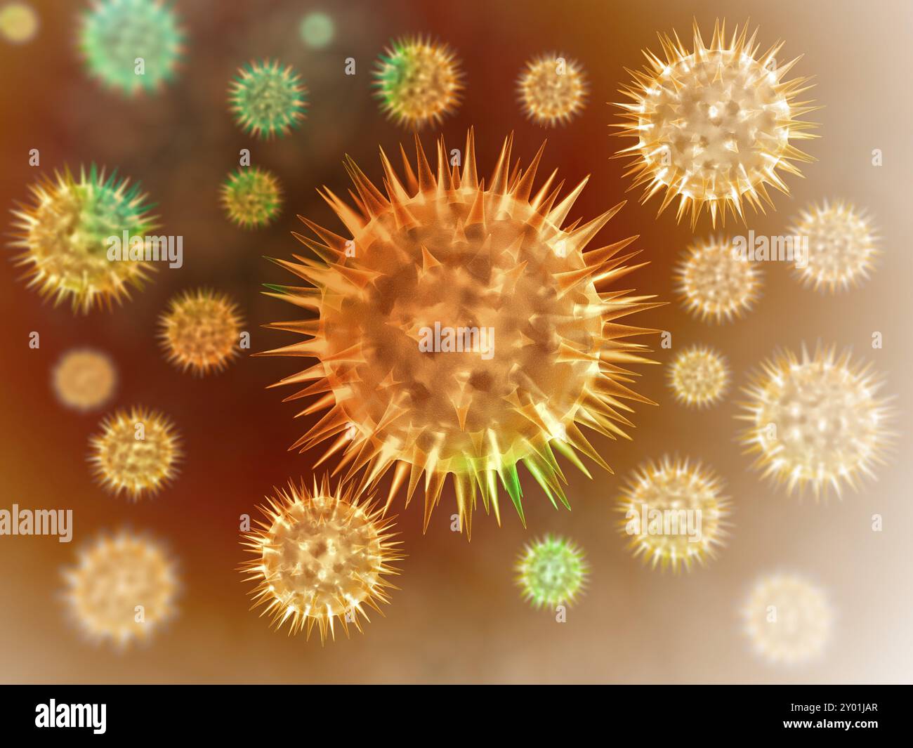 Microscopic view of cancer cells. Cancer occurs when a cell's gene ...