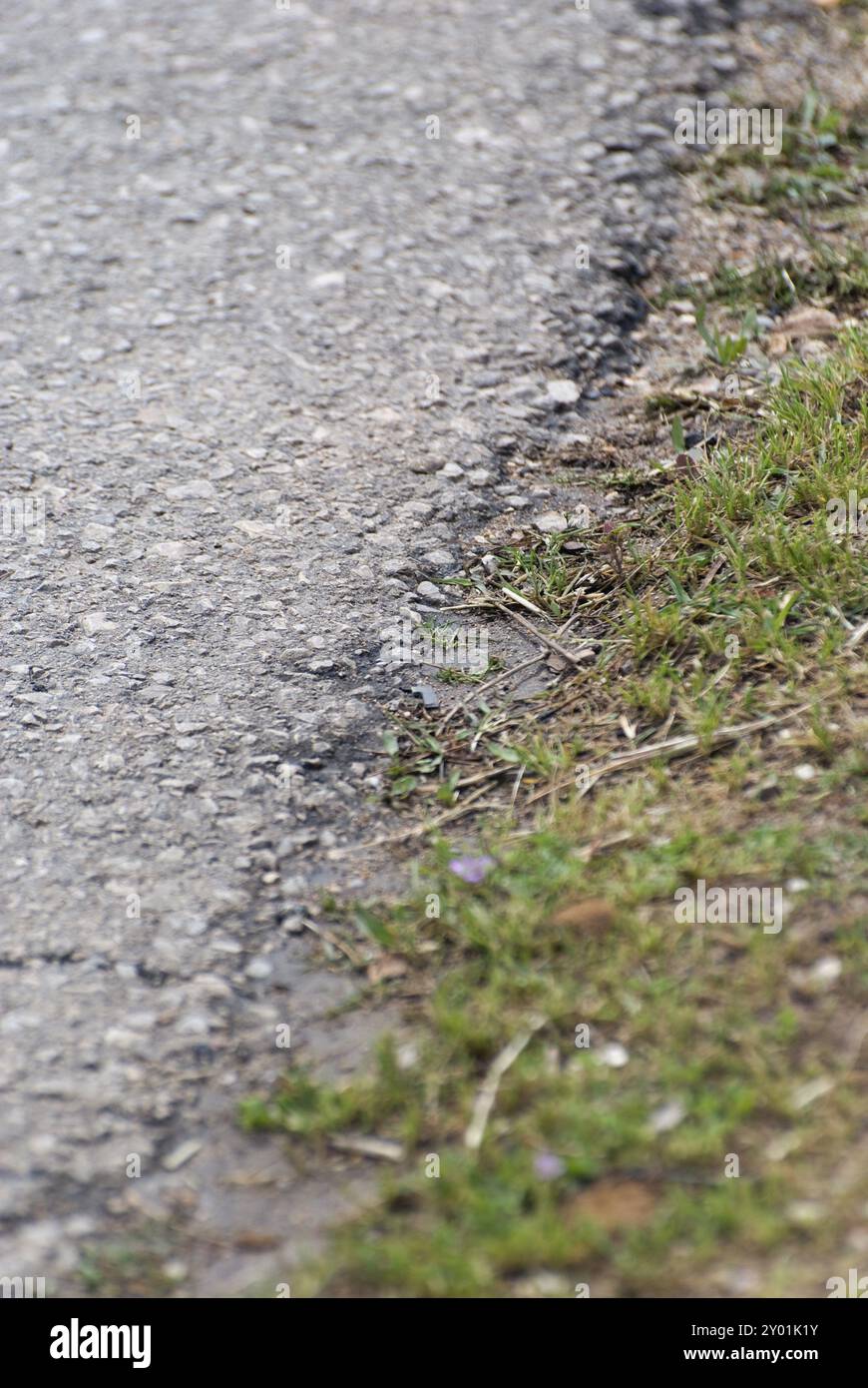 Transition land, road Stock Photo - Alamy