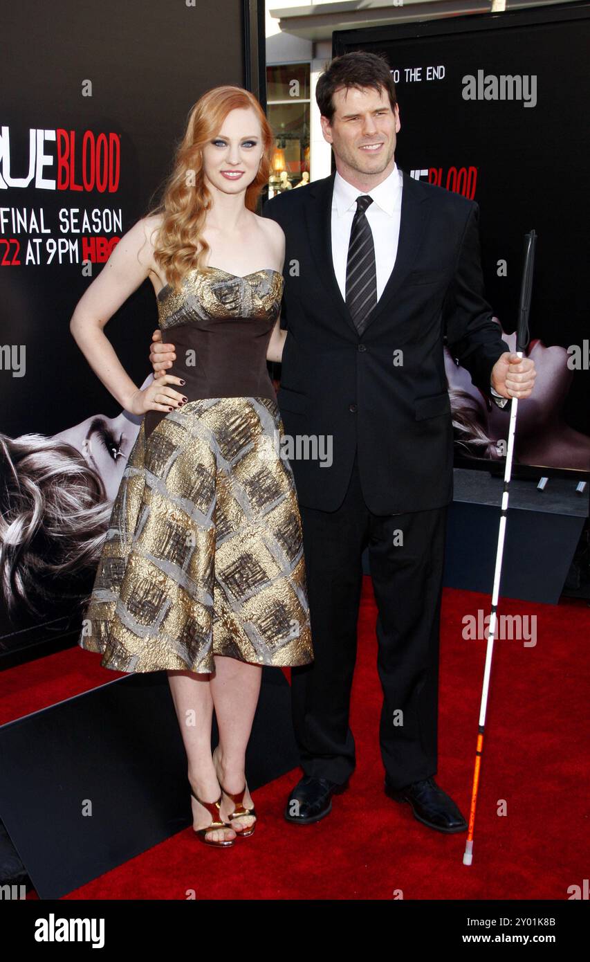 Deborah Ann Woll and E.J. Scott at the Season 7 premiere of HBO's 'True ...
