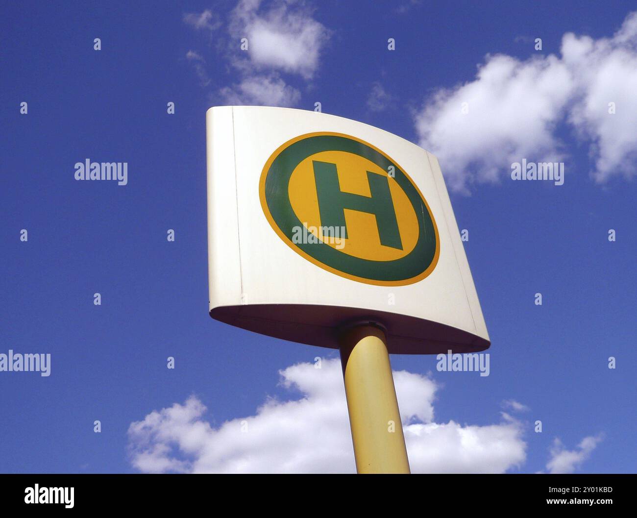Germany europe bus stop sign hi-res stock photography and images - Alamy