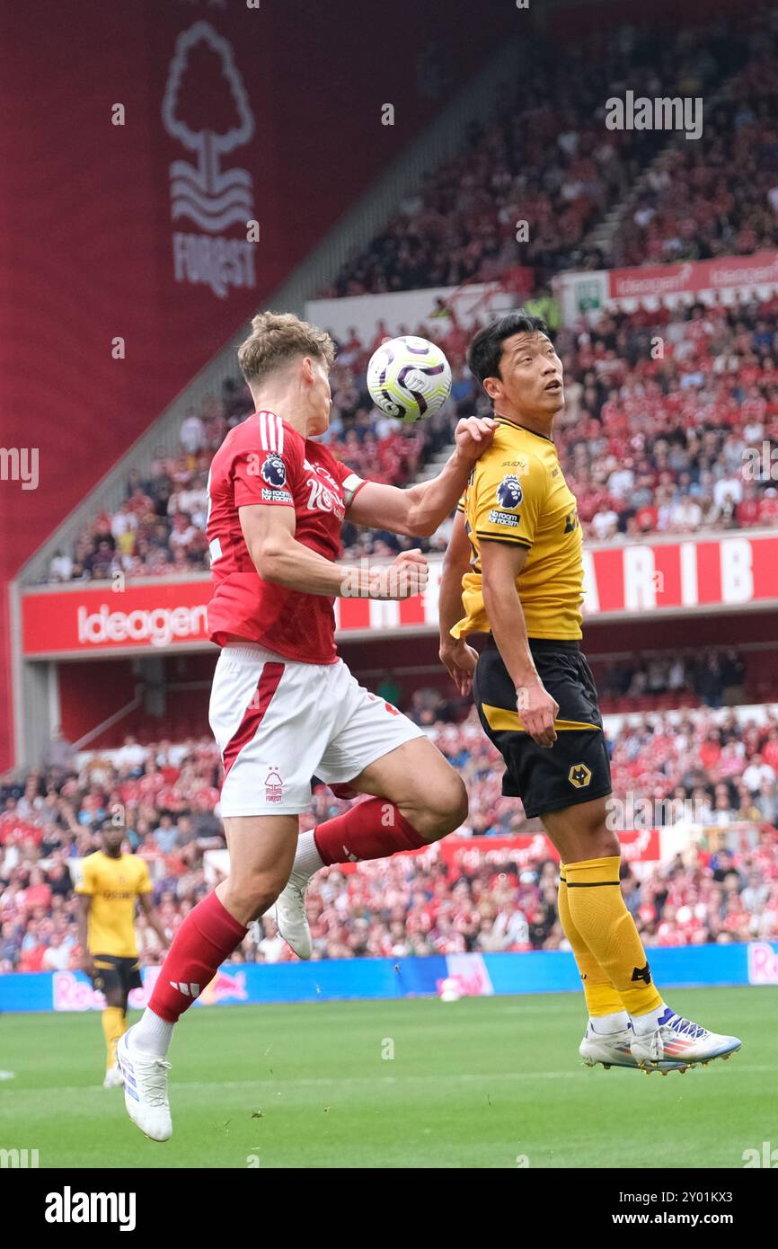 The City Ground, Nottingham, UK. 31st Aug, 2024. Premier League ...