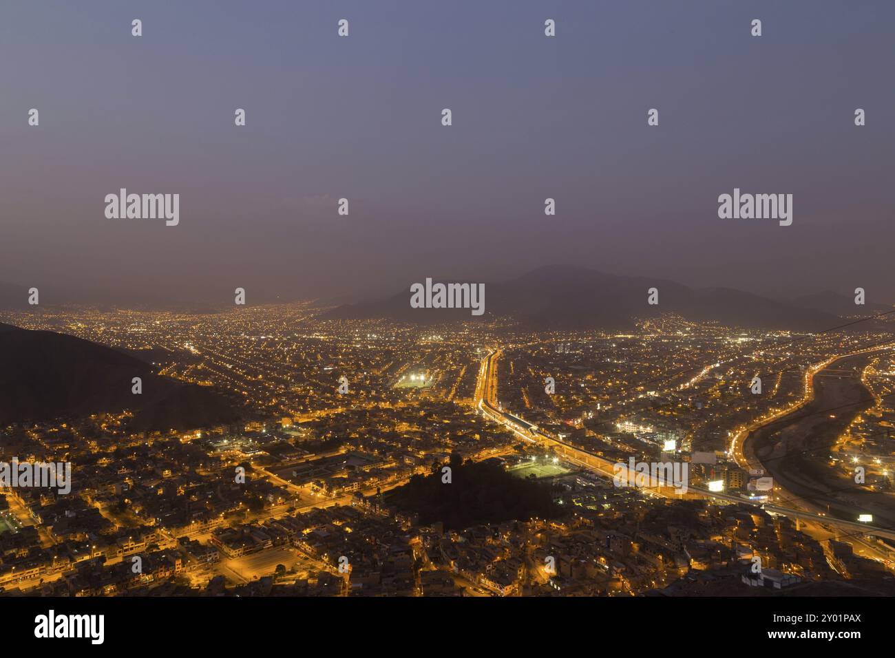 Cerro san cristobal lima hi-res stock photography and images - Alamy