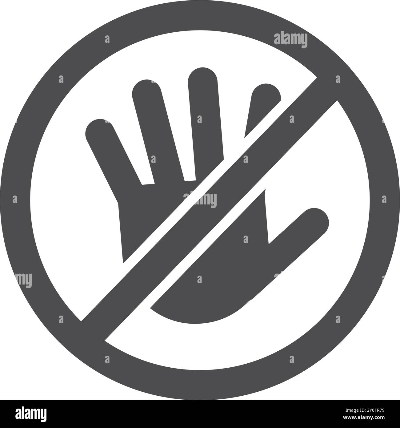 Crossed touch Black and White Stock Photos & Images - Alamy