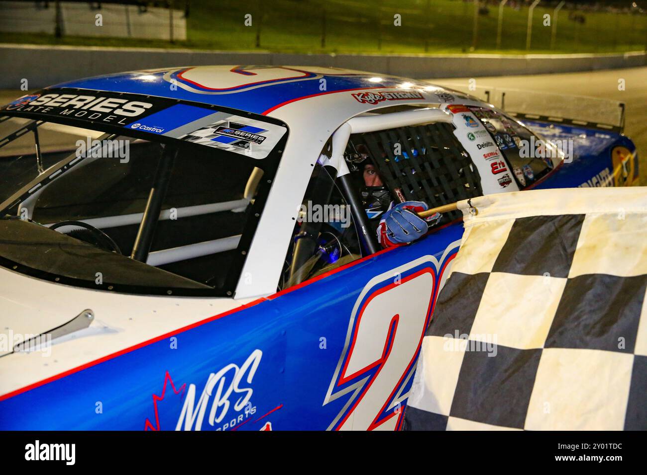 Delaware, Canada. 30th August, 2024. Delaware Speedway racing was cut ...
