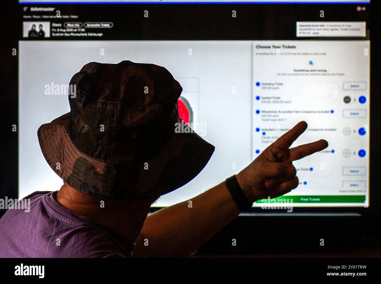 Oasis tickets went on sale at 9am for a, UK. 31st Aug, 2024. tour in ...