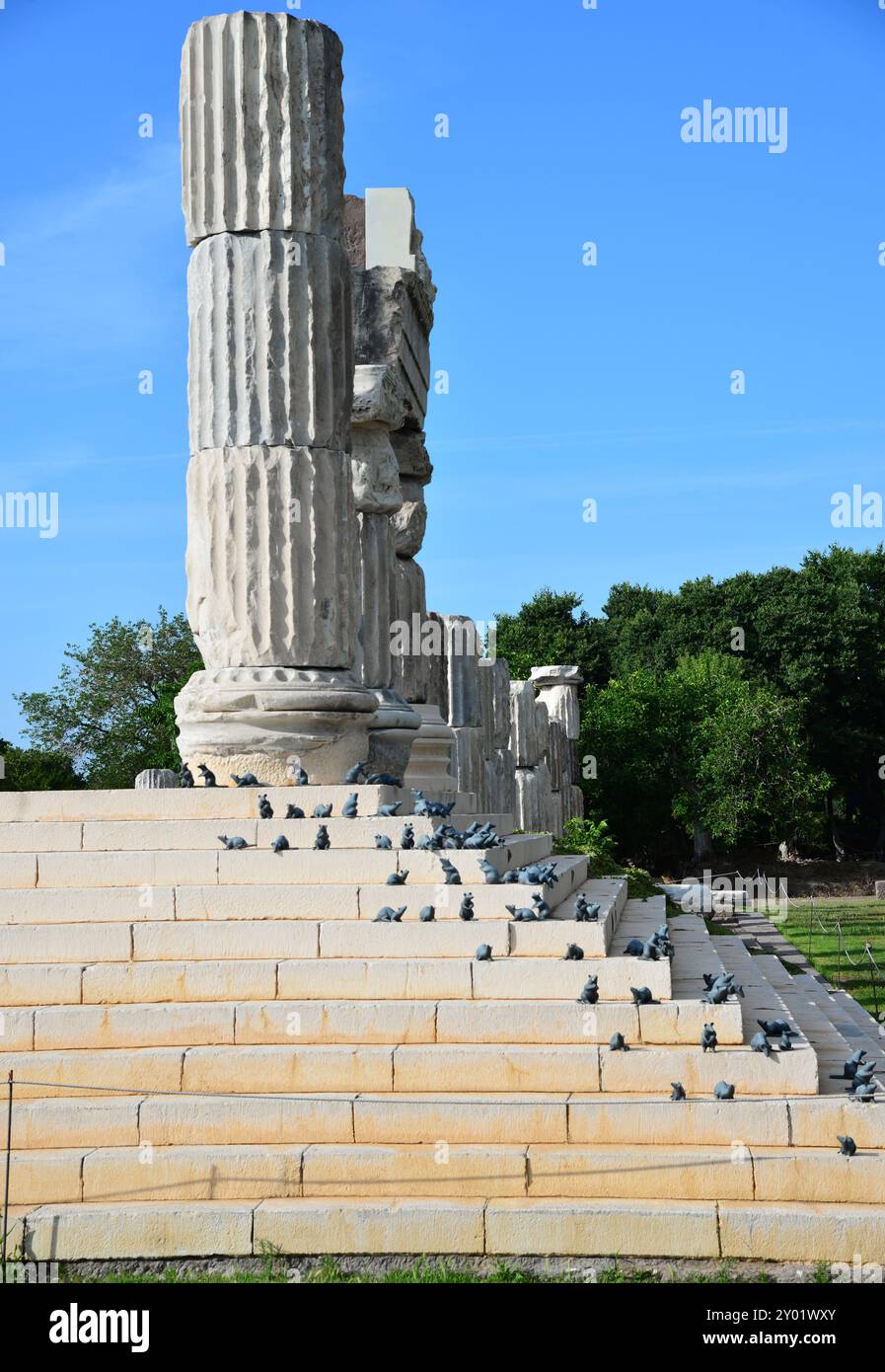Temple of apollon hi-res stock photography and images - Alamy