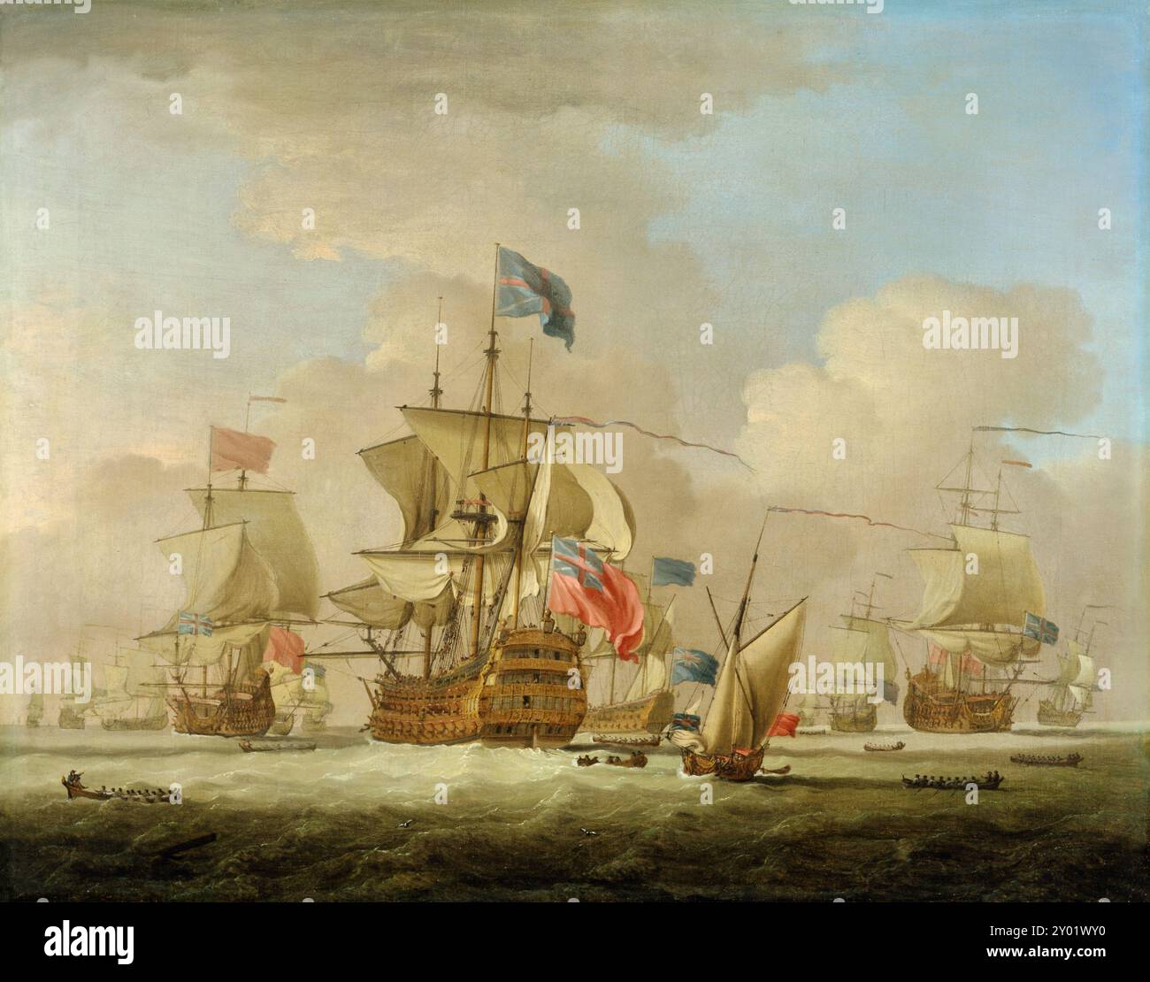 Sloop 18th century hi-res stock photography and images - Alamy