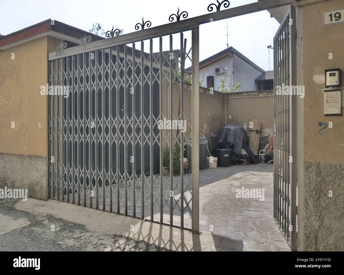 Home of Moussa Sangare, Confessed Murderer of Sharon Verzeni Stock ...