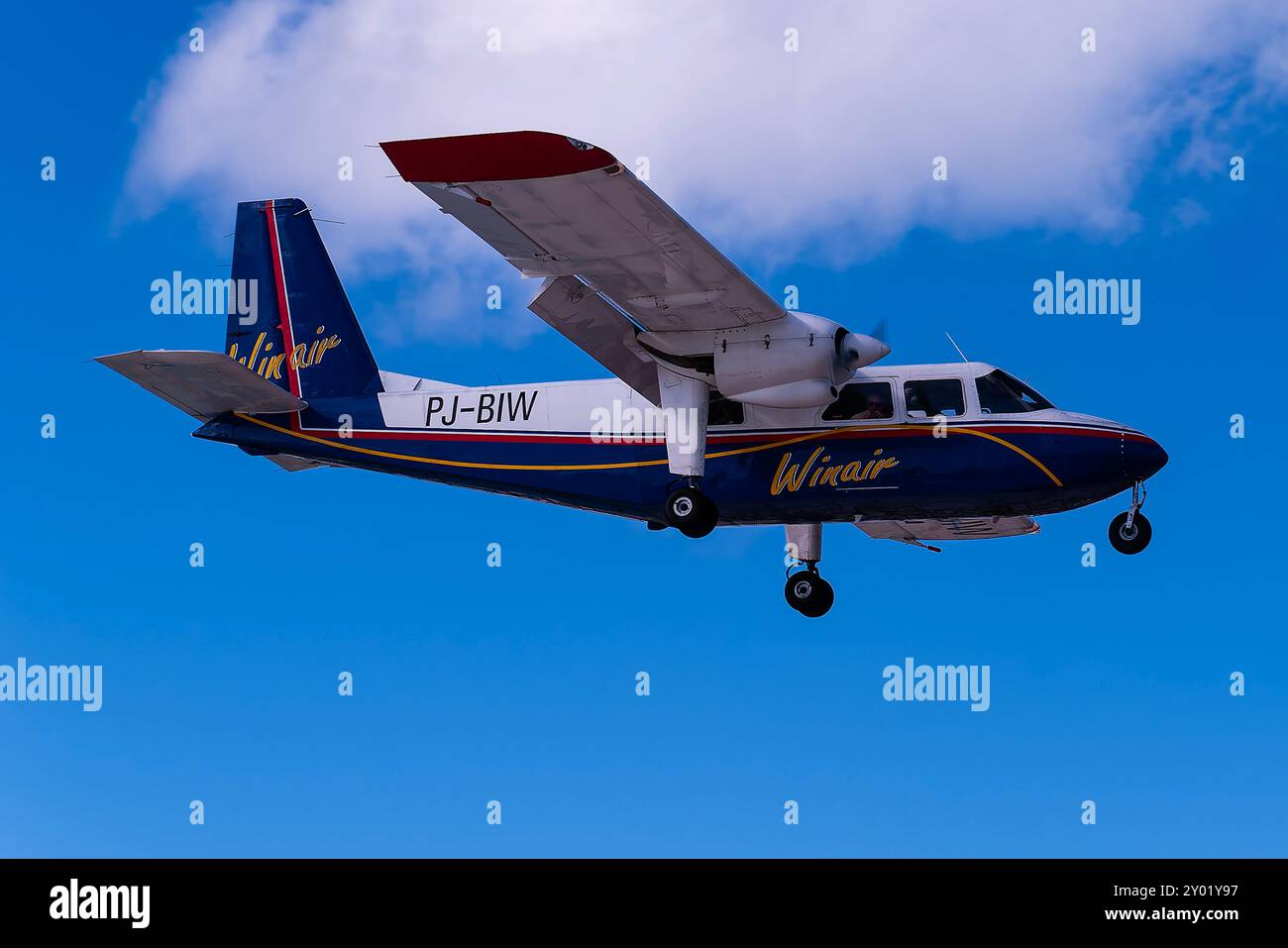 Winair airways hi-res stock photography and images - Alamy